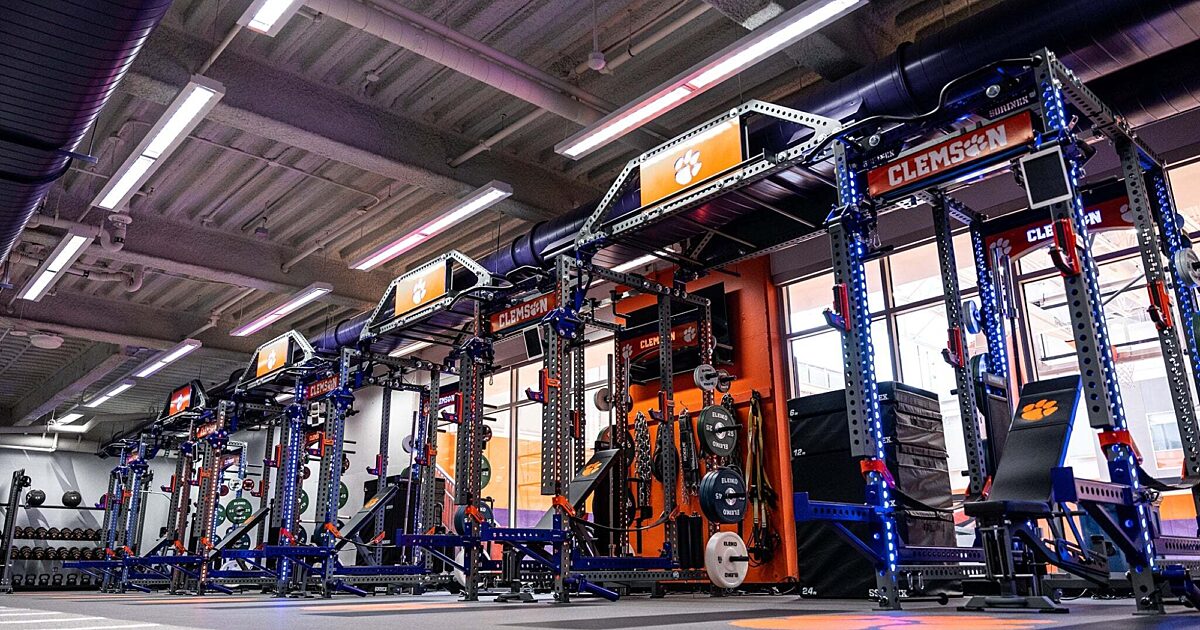 Clemson Tigers Basketball Weight Room | Sorinex Exercise Equipment