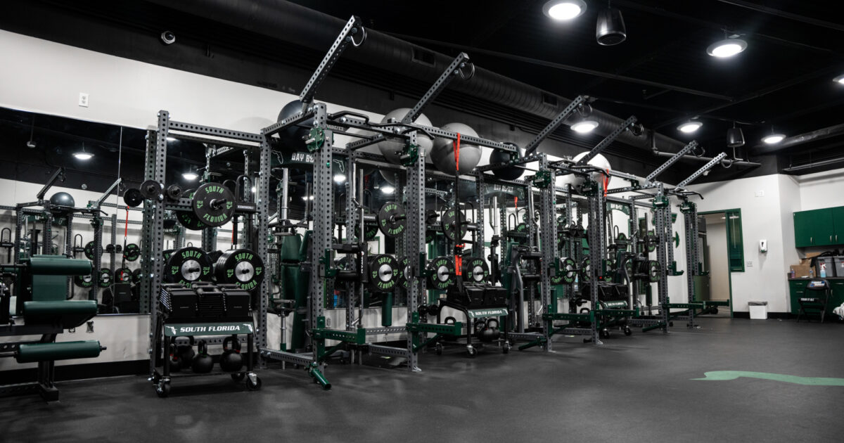 USF Basketball Weight Room | Sorinex Exercise Equipment