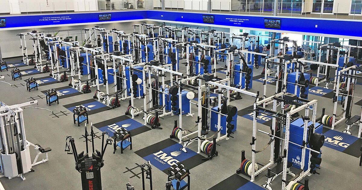 IMG Academy Weight Room | Sorinex Exercise Equipment