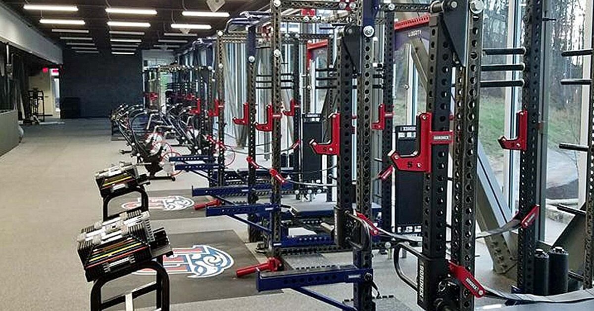 Liberty University Basketball Weight Room | Sorinex Exercise Equipment