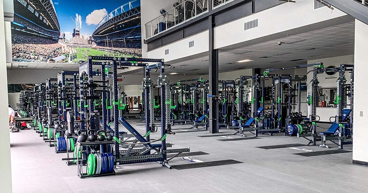 Seattle Seahawks Weight Room | Sorinex Exercise Equipment