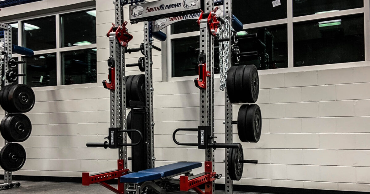 University of South Alabama Weight Room | Sorinex Exercise Equipment